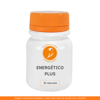 Energético Plus (Estimulante Físico e Mental) 30 cápsulas - Dermacare ...